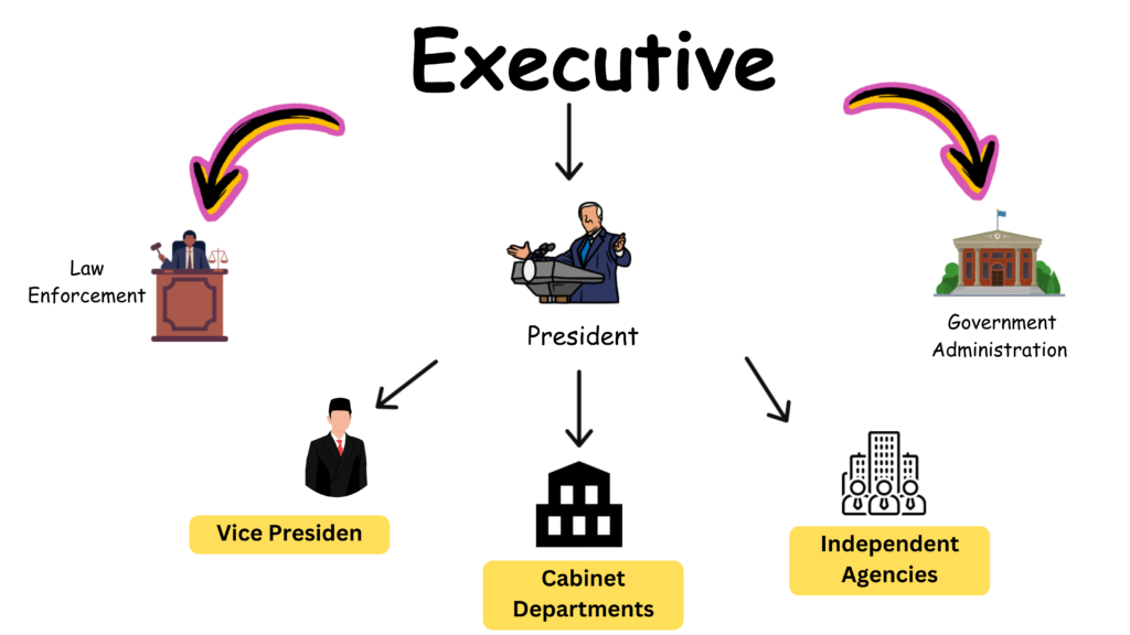 U.S. Government Structure Diagram & Presentation Slides – Facts Lab